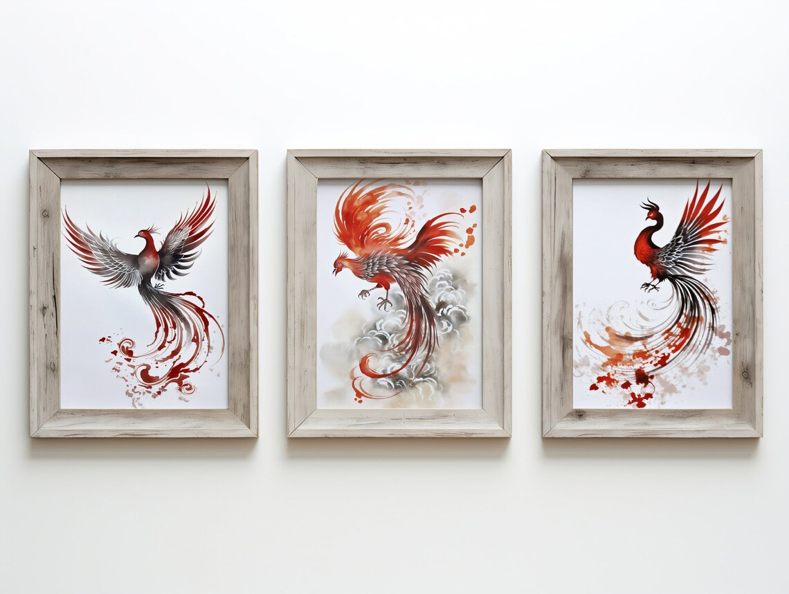 Feng Shui Phoenix for Renewal, Transformation and Rebirth | Asian Decor | Spiritualism | Chinese ...