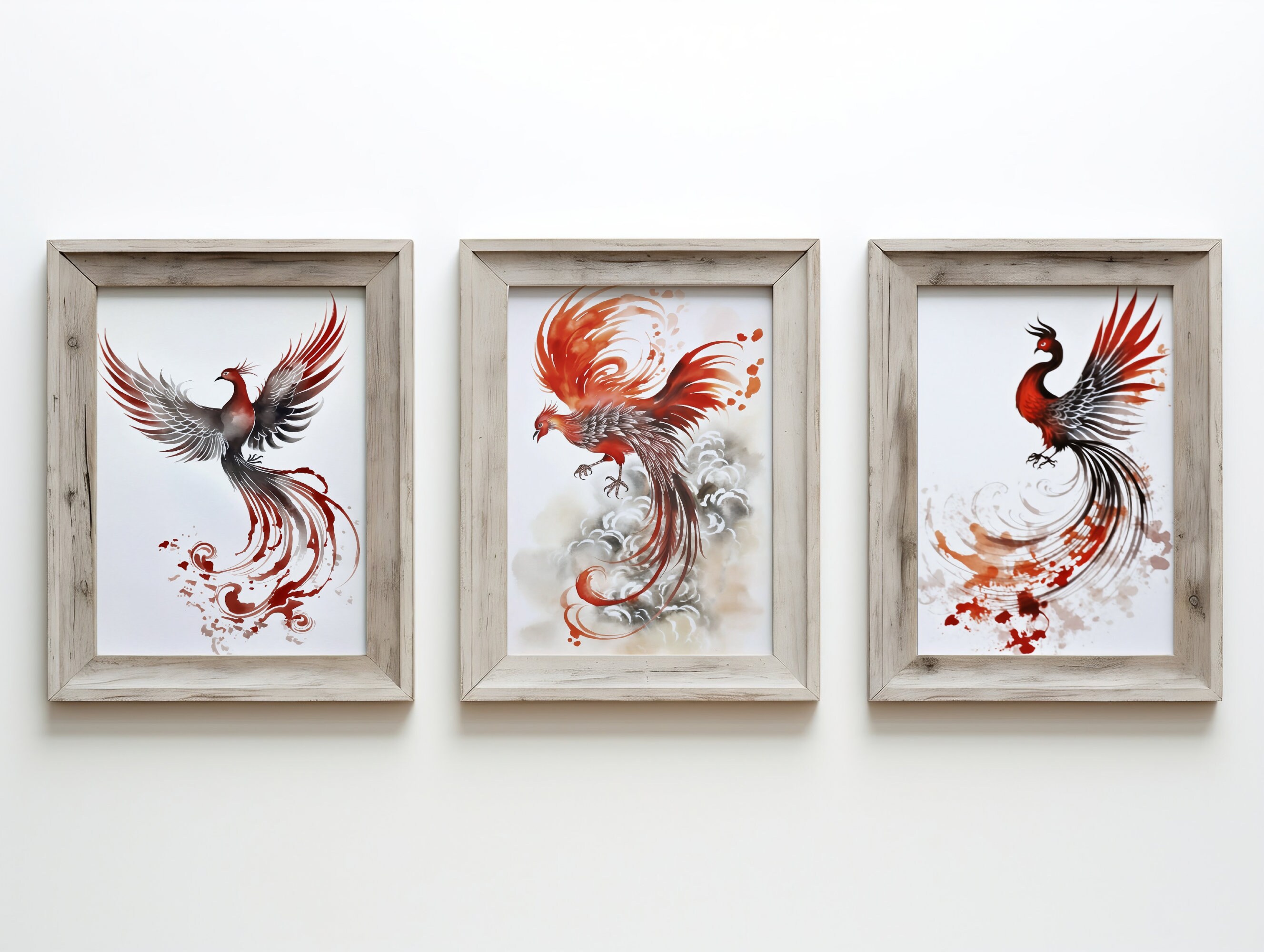 Feng Shui Phoenix for Renewal, Transformation and Rebirth Asian Decor ...