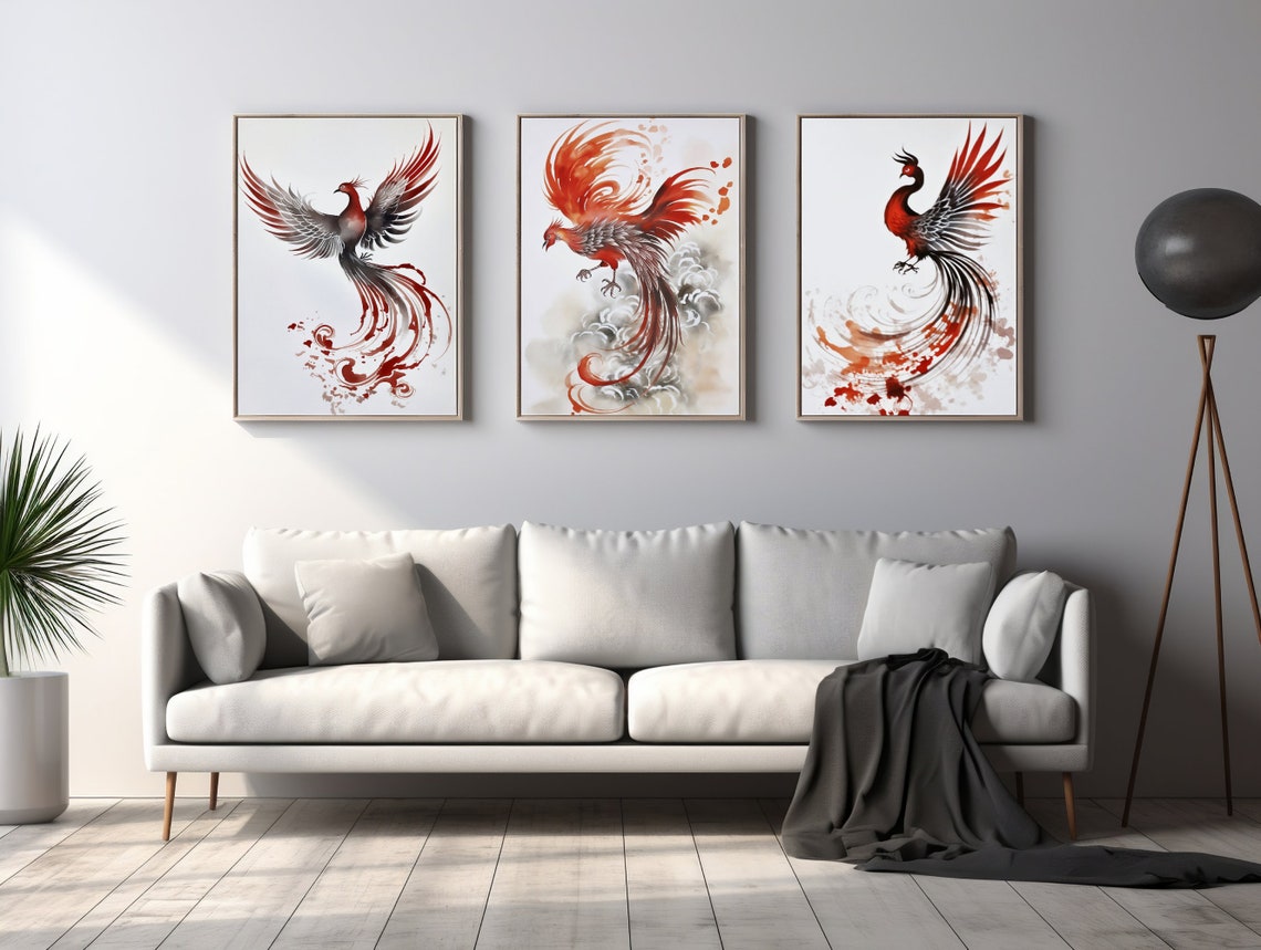 Feng Shui Phoenix for Renewal, Transformation and Rebirth | Asian Decor | Spiritualism | Chinese ...