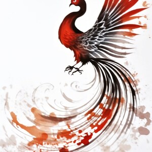 Feng Shui Phoenix for Renewal, Transformation and Rebirth Asian Decor ...