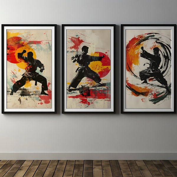 Karate Poster - Etsy