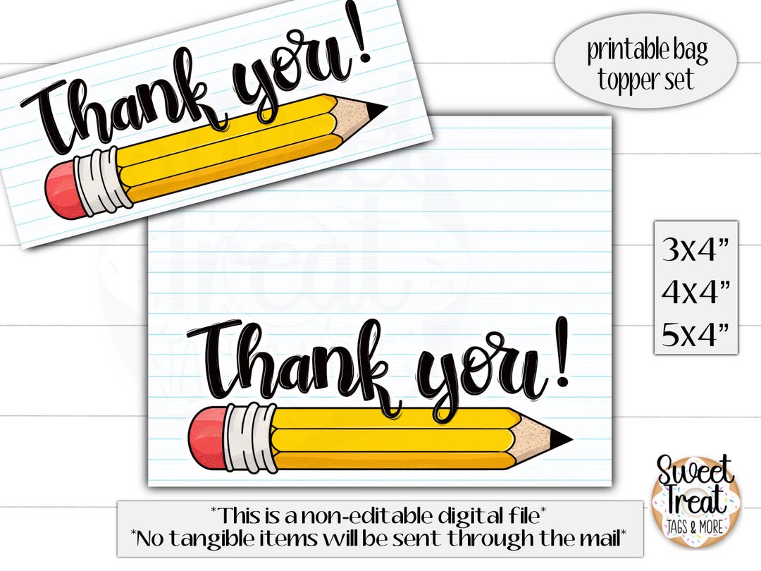 Teacher Appreciation Cookie Topper Set - Teacher Cookie Toppers ...