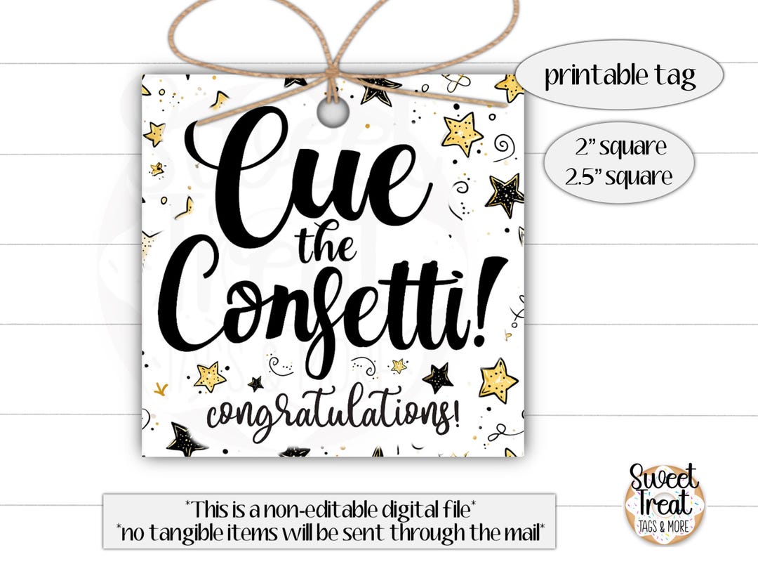 Graduation Gift Tags - Graduation Treat Tags - Graduation Treat Tags ...