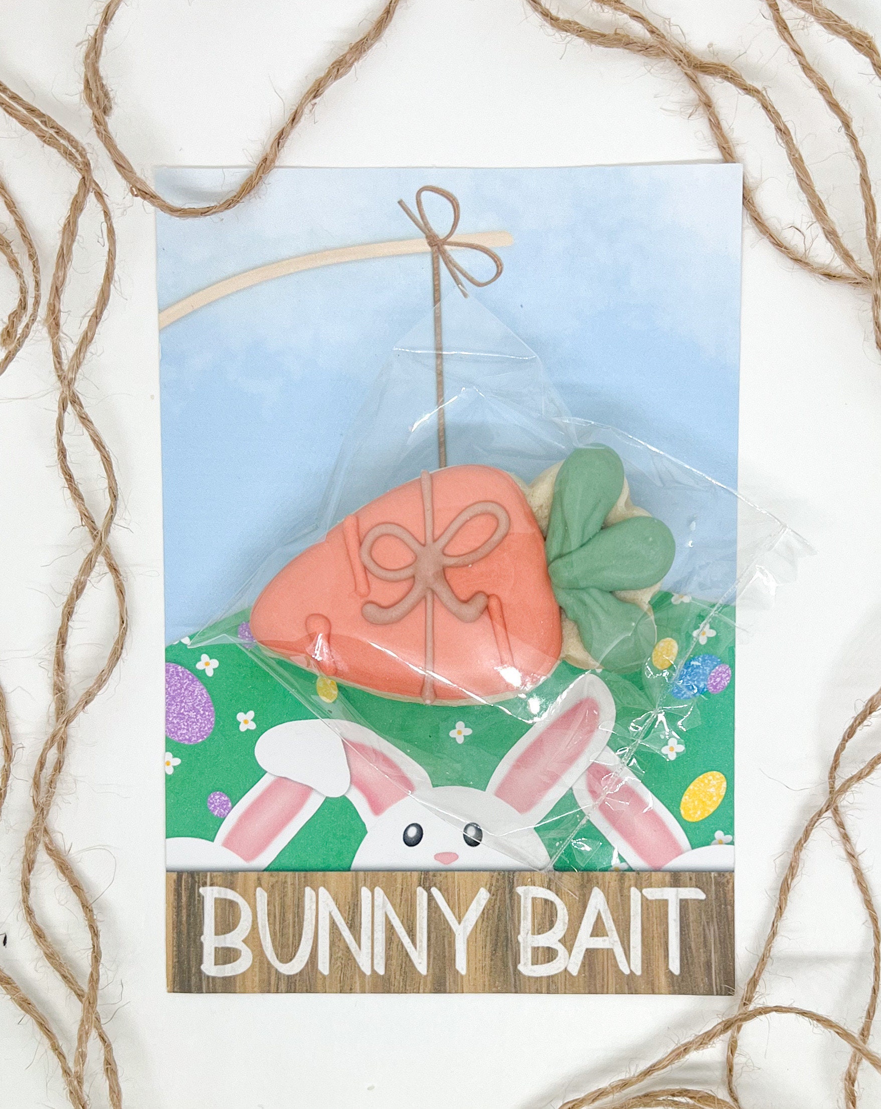 Printable Easter Cookie Card Bunny Bait 3.5x5 Bunny Bait Cookie Card ...