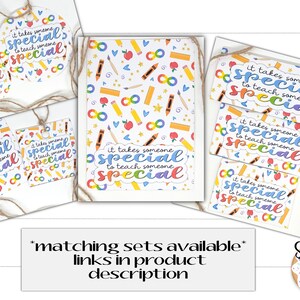 Printable Autism Teacher Appreciation Cookie Tag Set - Round Gift Tags ...