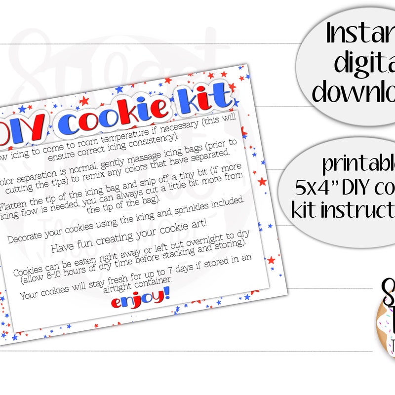 Diy Cookie Kit - Etsy