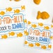 Printable Back to School Tag - Back to School Goldfish Cookie Tag ...