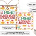 Printable Christmas Snack Tag Goldfish Crackers Classroom Non-candy ...
