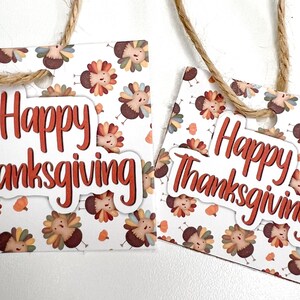 Printable Thanksgiving Cookie Tag - Thanksgiving Gift Tag - Thankful ...
