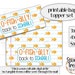 Printable Back to School Cookie Toppers - Goldfish Cracker Favors ...