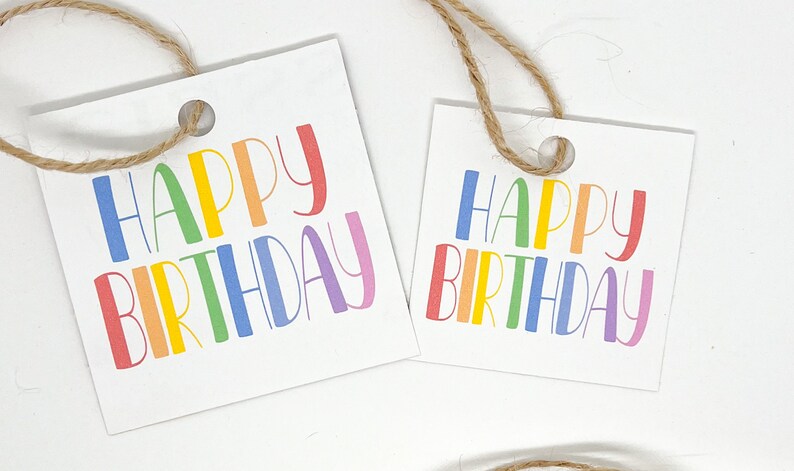 Printable Birthday Gift Tags Happy Birthday Gift Tag 2 2.5 Birthday ...