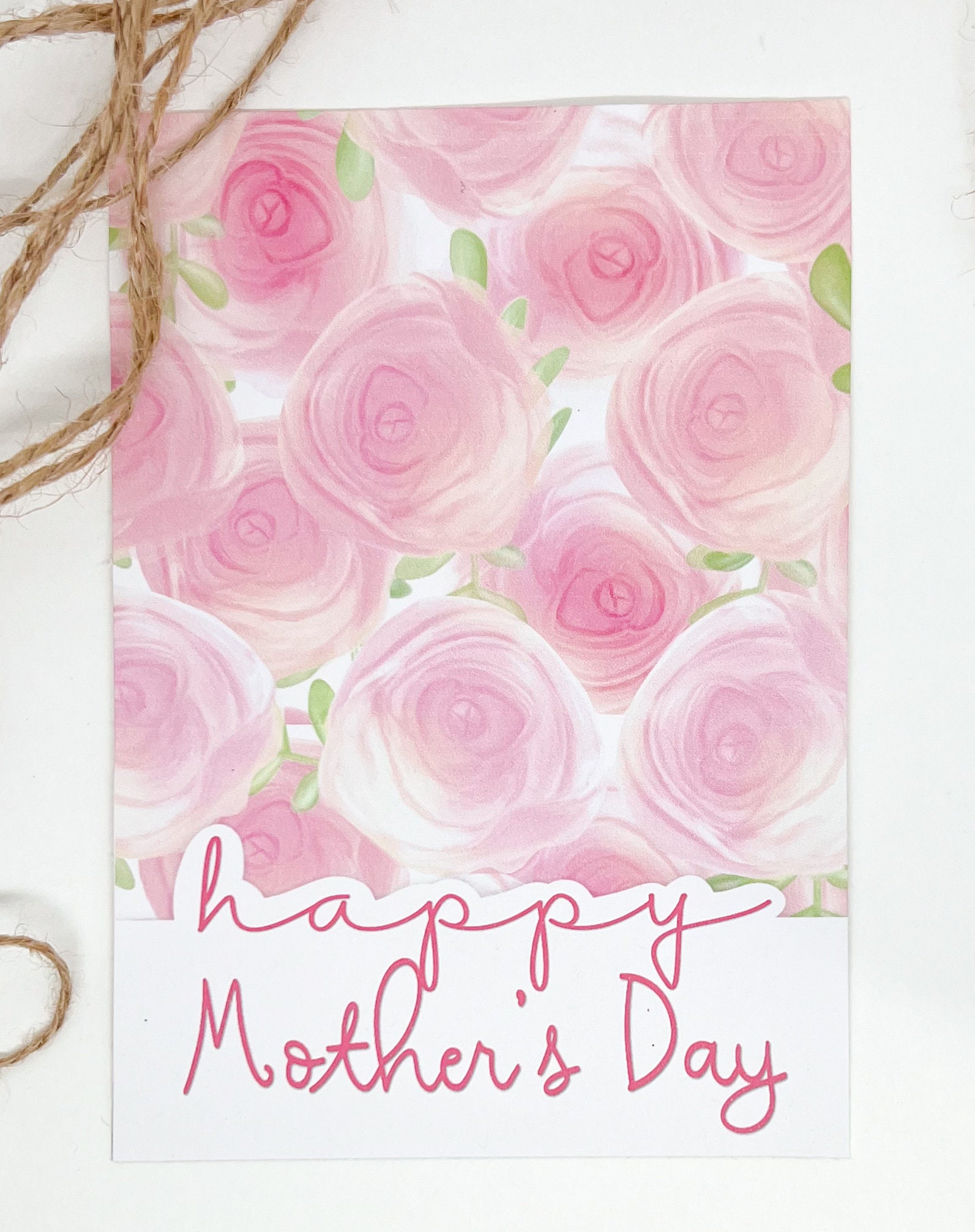 Printable Mother's Day Cookie Card - Happy Mothers Day - 3.5x5" Big ...
