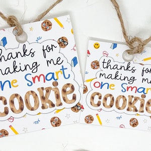 Printable Teacher Appreciation Gift Tag - Thanks for Making Me One ...