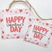 Printable Valentine's Day Cookie Tags - Valentine Cookie Tags 2"- 2.5 ...