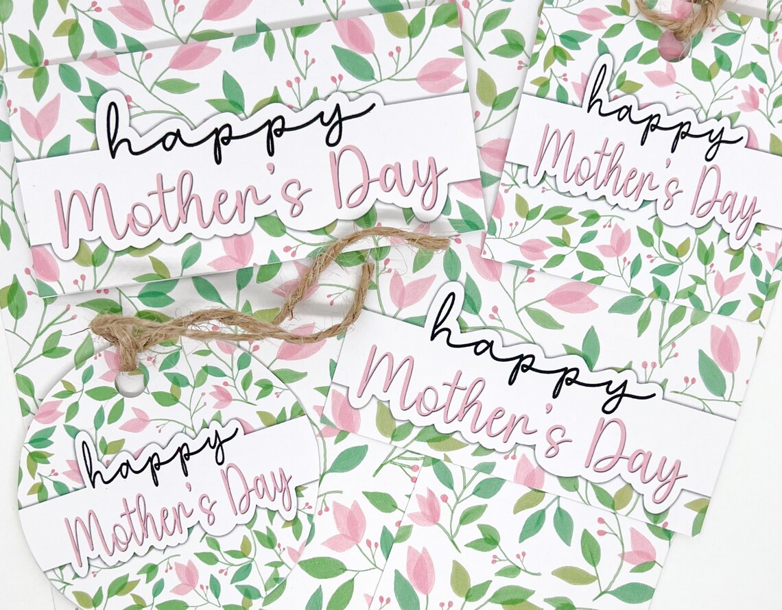Printable Mother's Day Gift Tag Happy Mother's Day Gift Tag 2 2.5 ...