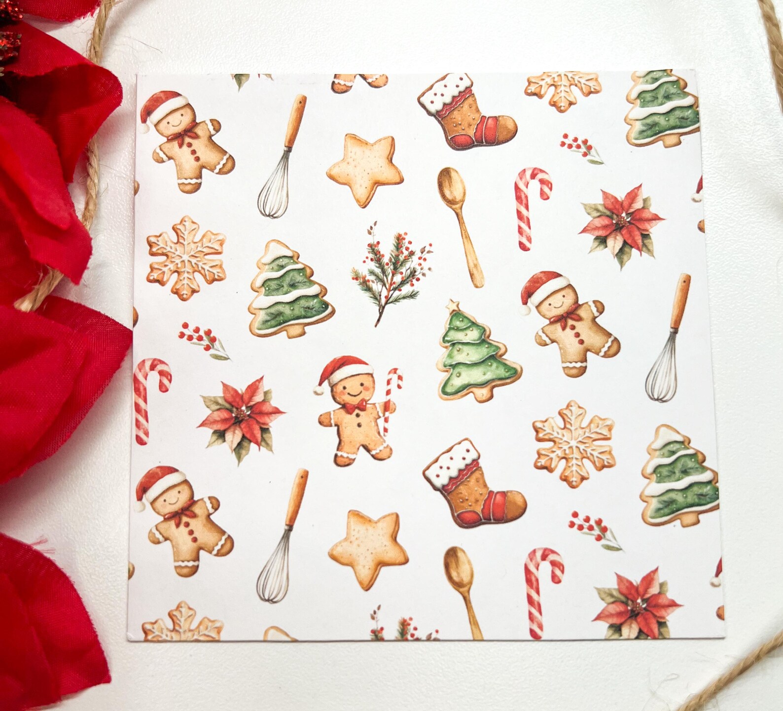 Printable Christmas Cookie Backers - Christmas Cookie Packaging ...