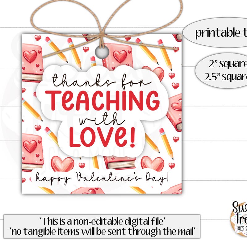 Teacher Tags - Etsy