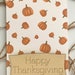 Printable Thanksgiving Cookie Card Happy Thanksgiving - Etsy