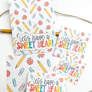 Printable School Cookie Topper - School Treat Topper - Treat Bag ...