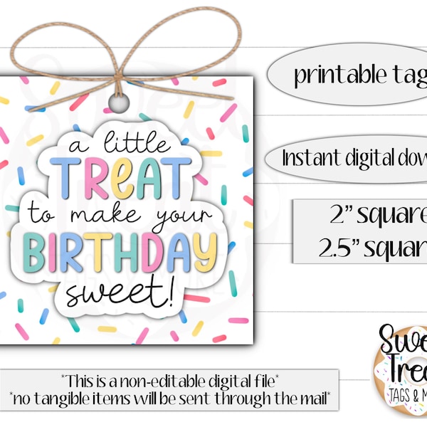 60th Birthday Sweet Stickers - Etsy