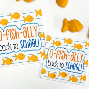 Printable Back to School Cookie Toppers - Goldfish Cracker Favors ...