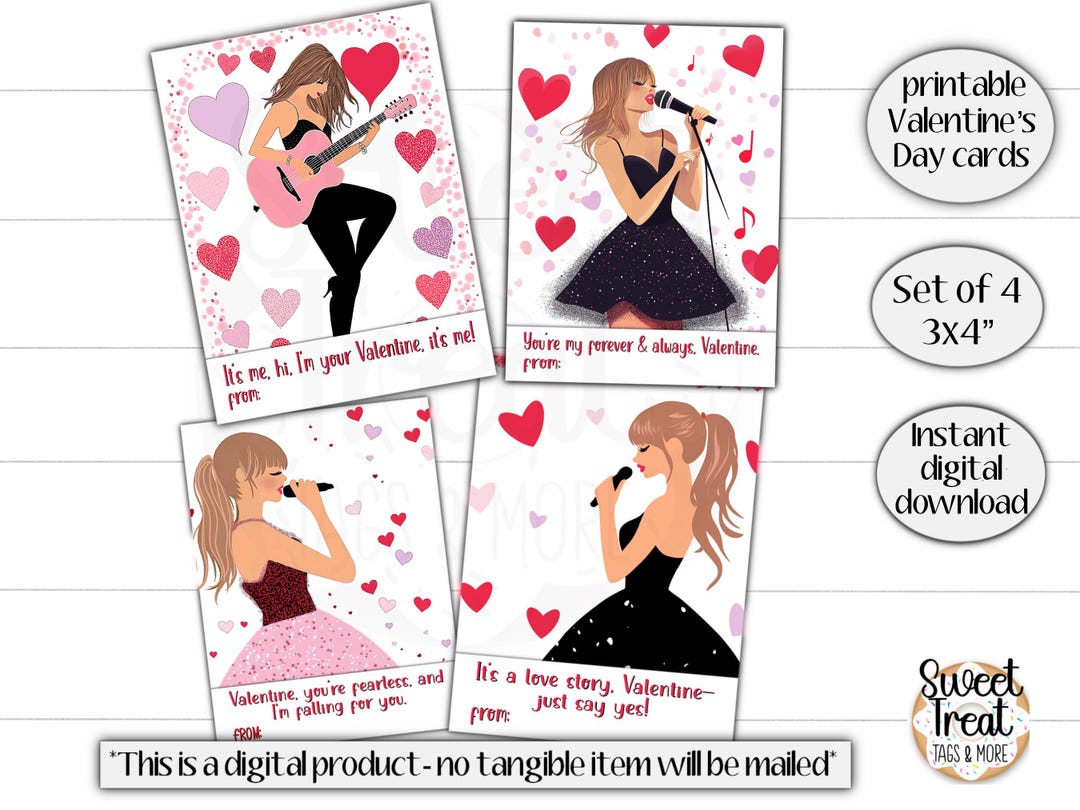 Valentines Day Cards - Class Valentines - Kids Valentines - Taylor ...