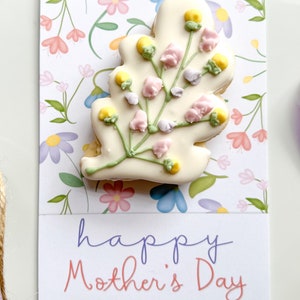 Printable Mother's Day Cookie Card - Happy Mothers Day - 3.5x5 ...