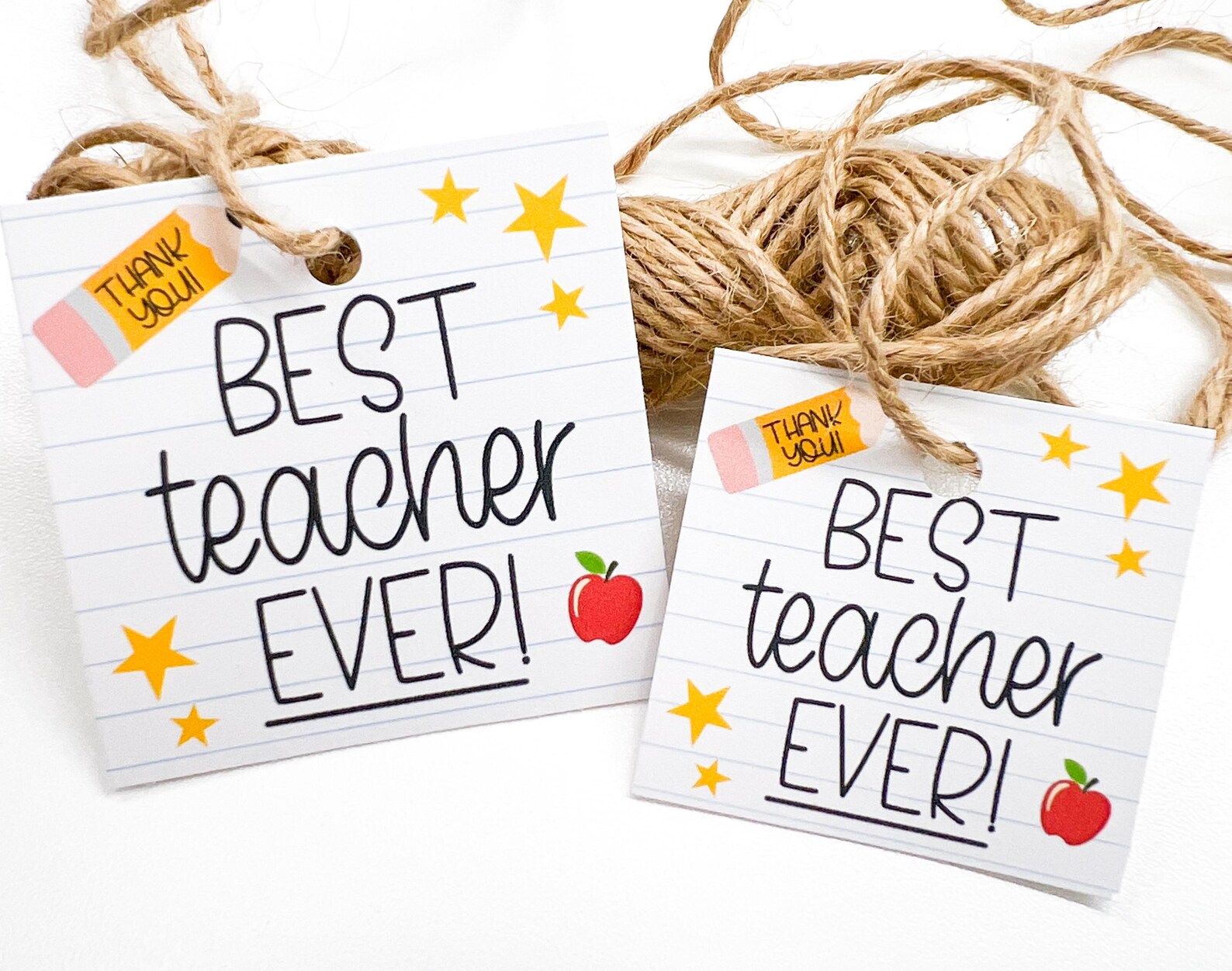 Printable Teacher Appreciation Gift Tag - Teacher Appreciation Tag ...
