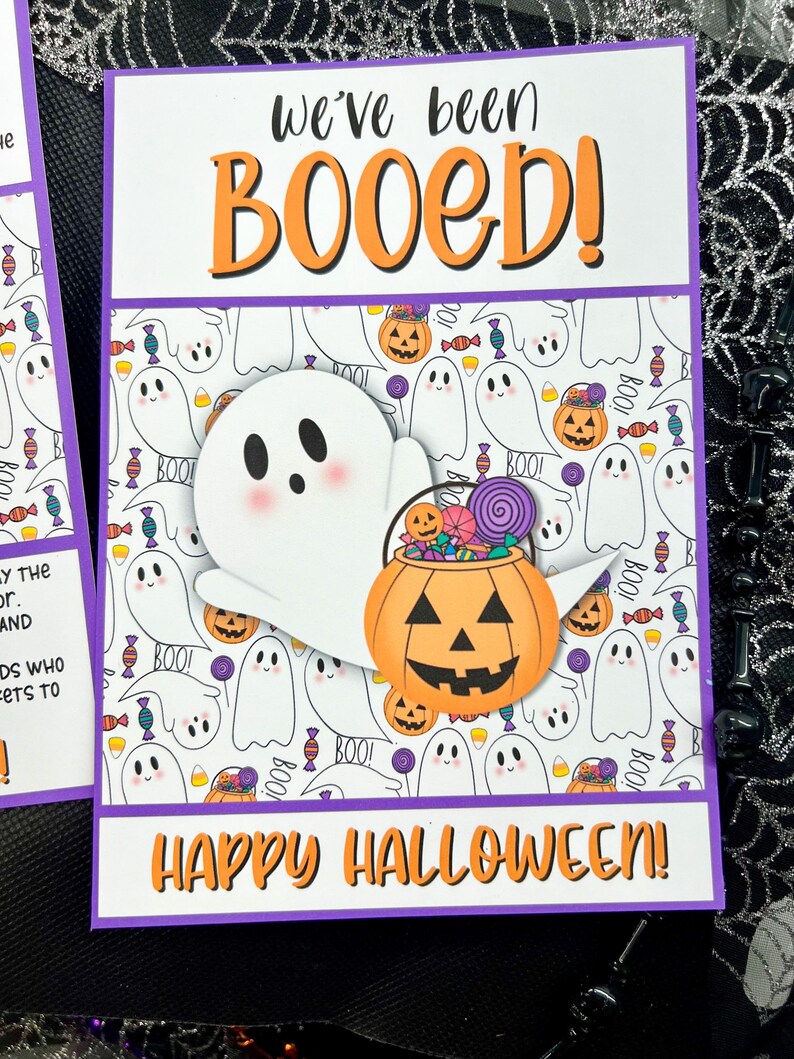 Printable You've Been Booed Game - You've Been Booed Halloween Game ...