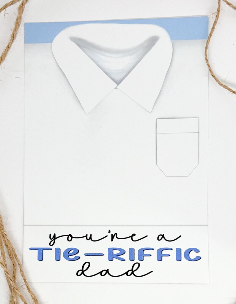 Printable Father's Day Cookie Card Tie-riffic Dad 3.5x5 Tie Cookie Card ...