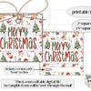 Cinnamon Roll Christmas Gift Tag Template, Printable Just Rolling by ...