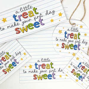Printable Back to School Cookie Card - a Little Treat to Make Your ...