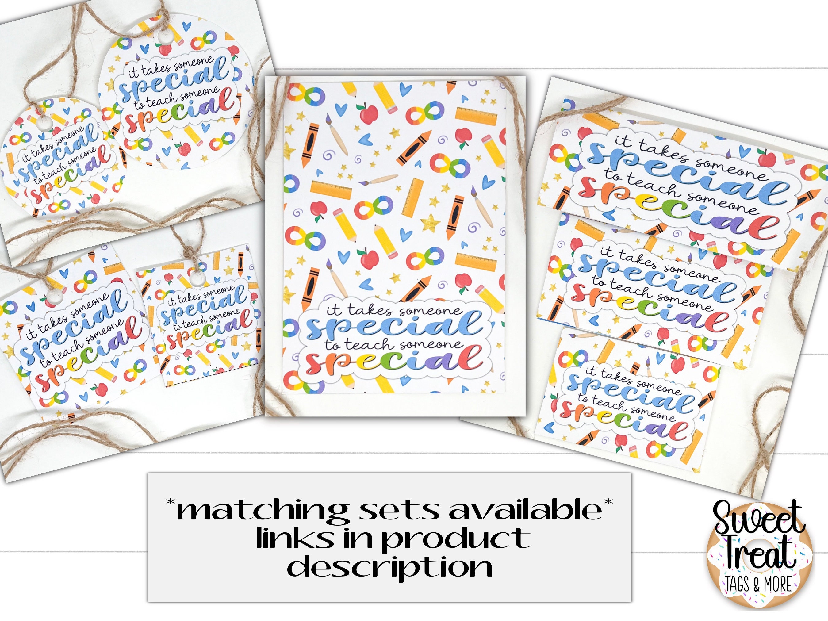 Printable Teacher Appreciation Gift Tag - Someone Special to Teach ...