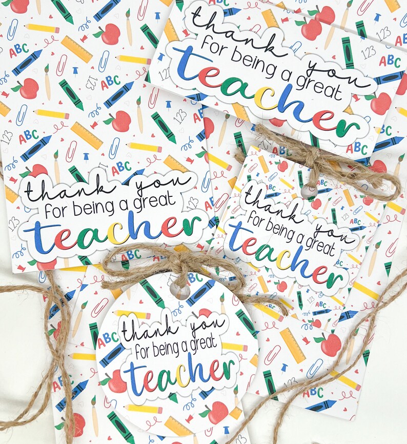 Printable Teacher Appreciation Cookie Toppers - Teacher Bag Toppers ...