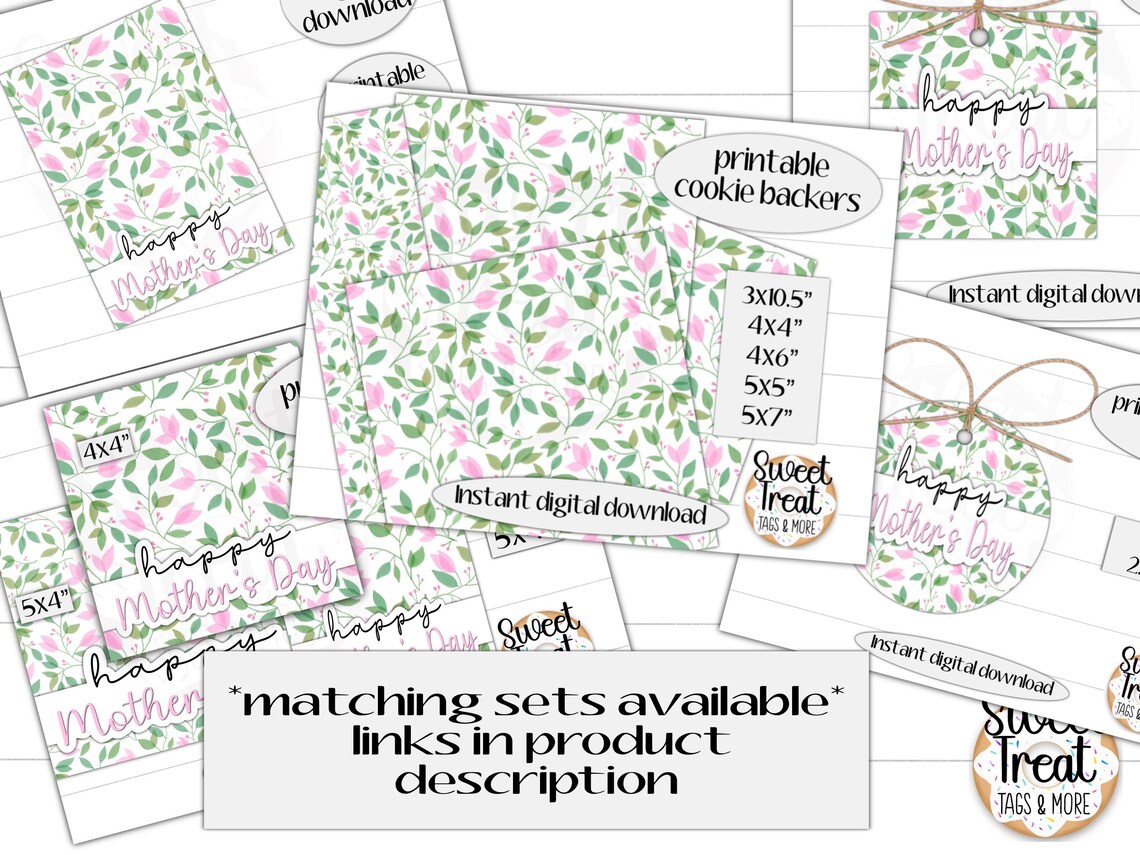 Printable Mother's Day Gift Tag Happy Mother's Day Gift Tag 2 2.5 ...