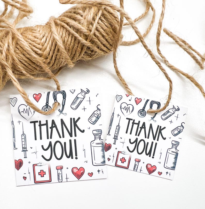 Printable Nurse Appreciation Tag - Nurse Appreciation Week - Healthcare ...