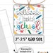 Printable Back to School Gift Tag Welcome Back to School crayon Pencil ...