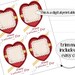 Printable Valentines Day Cookie Card - Happy Valentine's Day - 3.5x5 ...