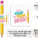 Printable Back to School Pencil Tag - Printable Student Gift Tags ...