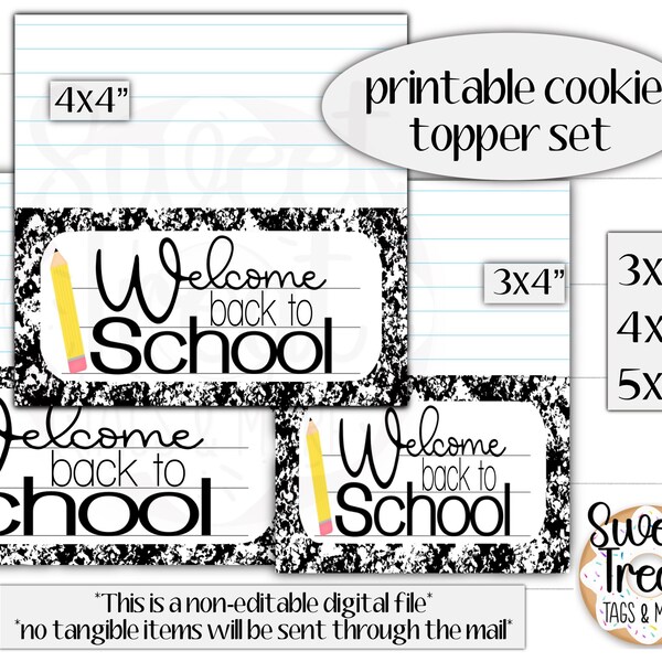 Cookie Topper - Etsy