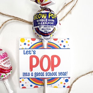 Printable Back to School Lollipop Tag - Back to School Lollipop Tag ...