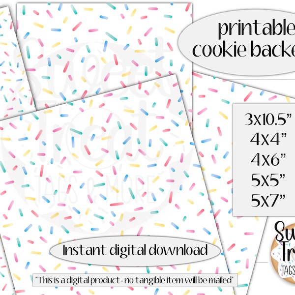 Cookie Sprinkles - Etsy