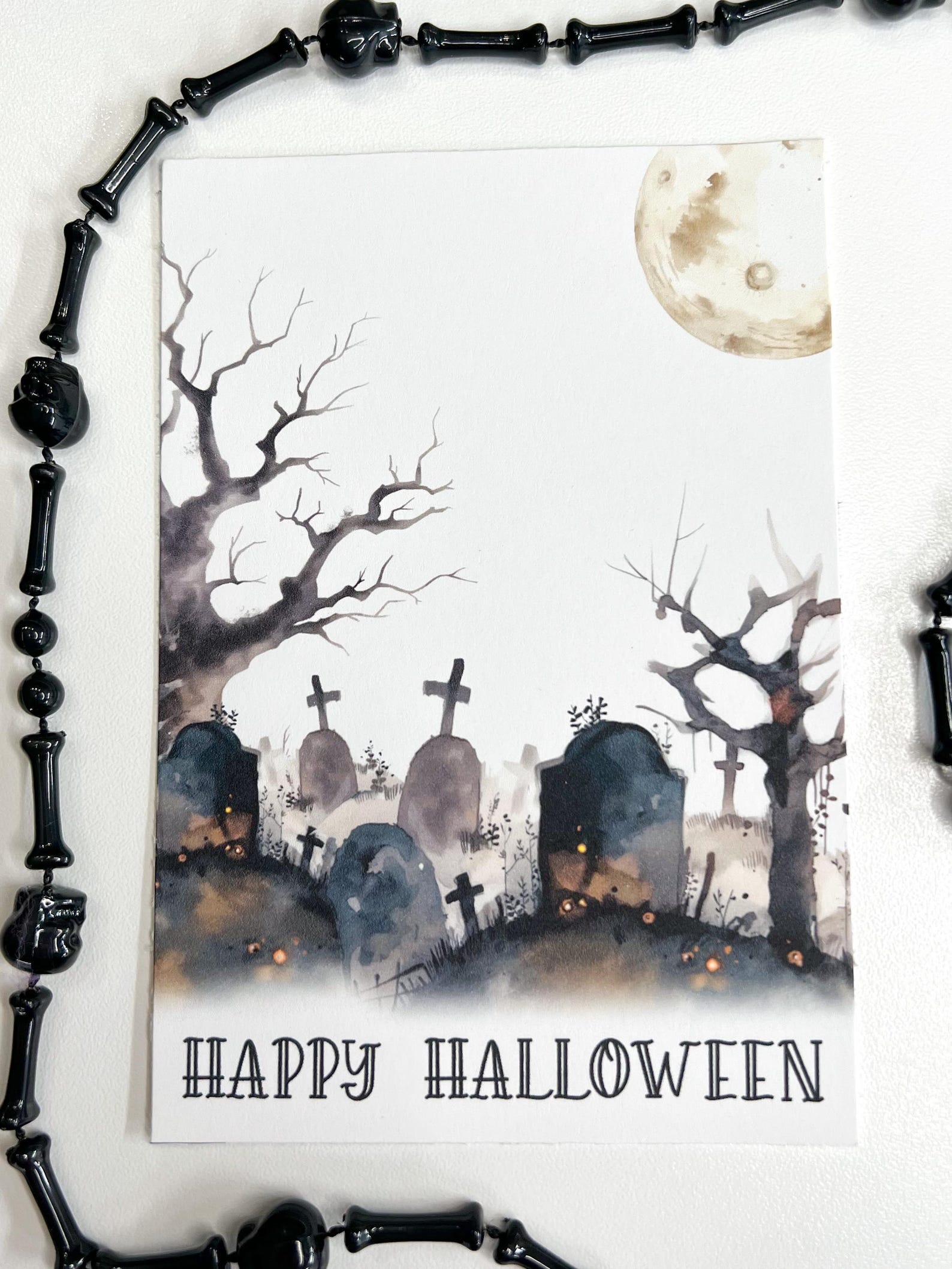 Printable Halloween Cookie Card - Happy Halloween Cookie Card ...