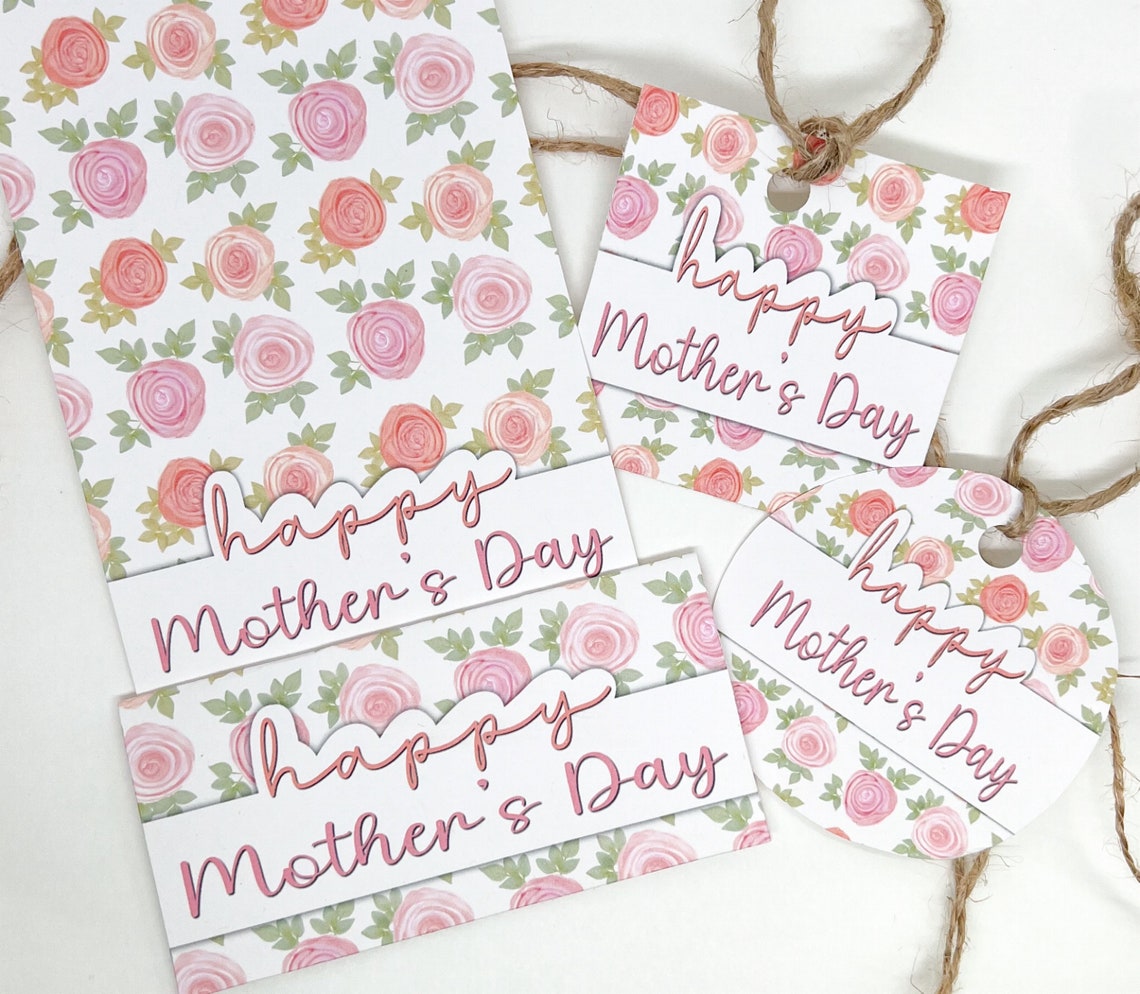 Printable Mother's Day Gift Tag Happy Mother's Day Round Gift Tag 2 2.5 ...