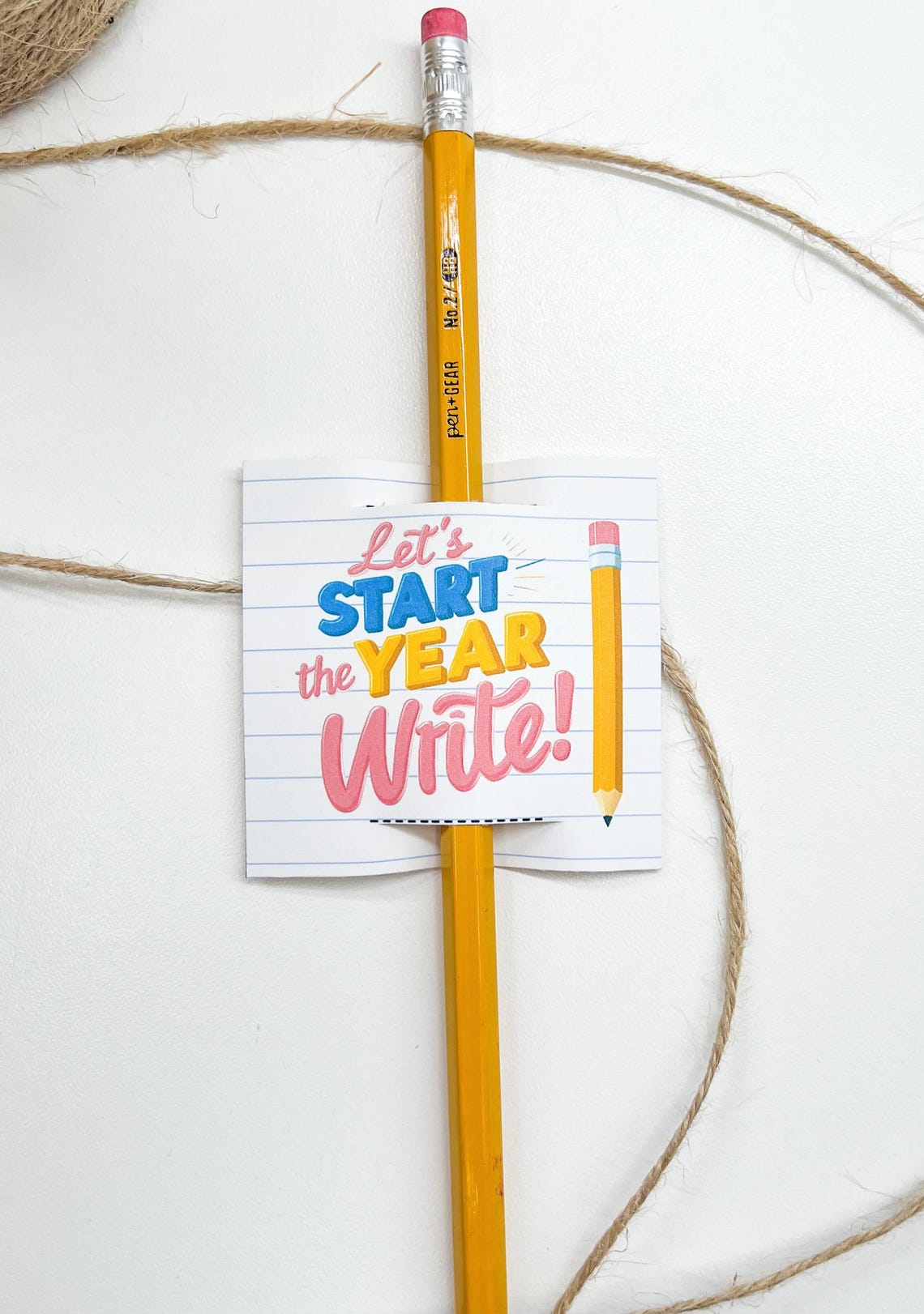 Printable Back to School Pencil Tag - Printable Student Gift Tags ...