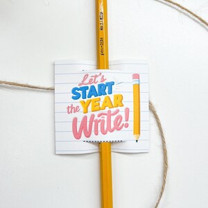 Printable Back to School Pencil Tag - Printable Student Gift Tags ...