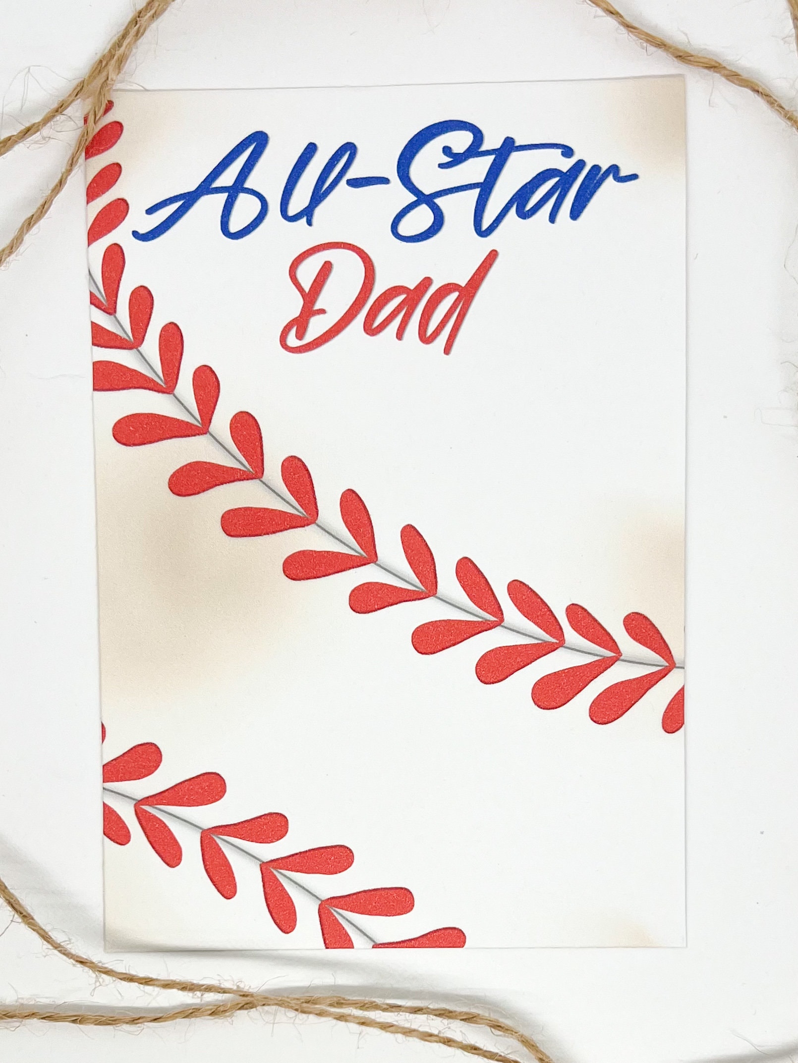 Printable Father's Day Cookie Card 3.5x5 All Star Dad Cookie Card ...
