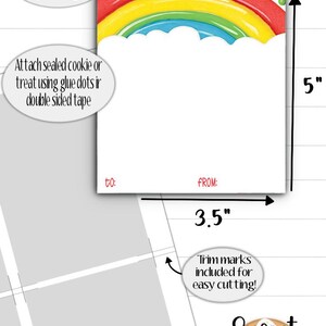 Printable Valentines Day Cookie Card - Valentines Day Candy Gram ...