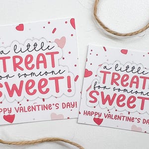 Printable Valentine's Day Cookie Tag - Valentine's Day Class Tags ...