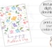 Printable Mother's Day Cookie Card - Happy Mothers Day - 3.5x5 ...